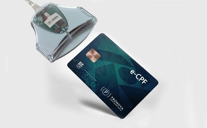 CERTIFICADO DIGITAL E-CPF A3 DE 3 ANOS EM CARTÃO + LEITOR | PRONOVA ...